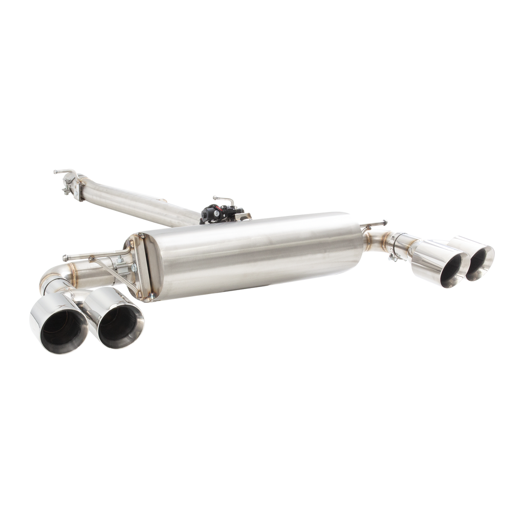 Xforce 3" Exhaust for VW GOLF R MK8 Varex Valved Cat Back with SmartBo
