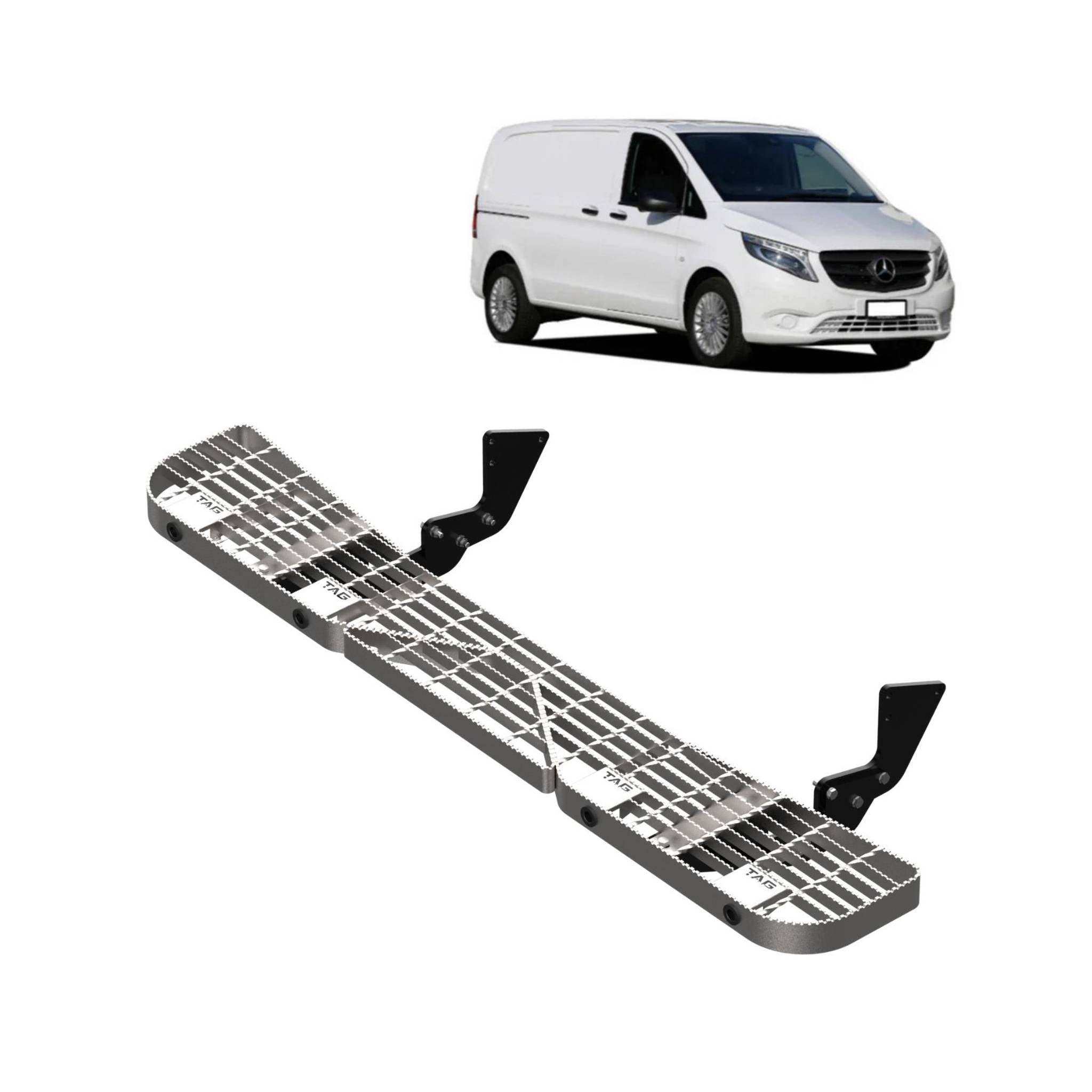 TAG Rear Step For Mercedes Vito 447 Series (116 & 119 Variants) (03/20