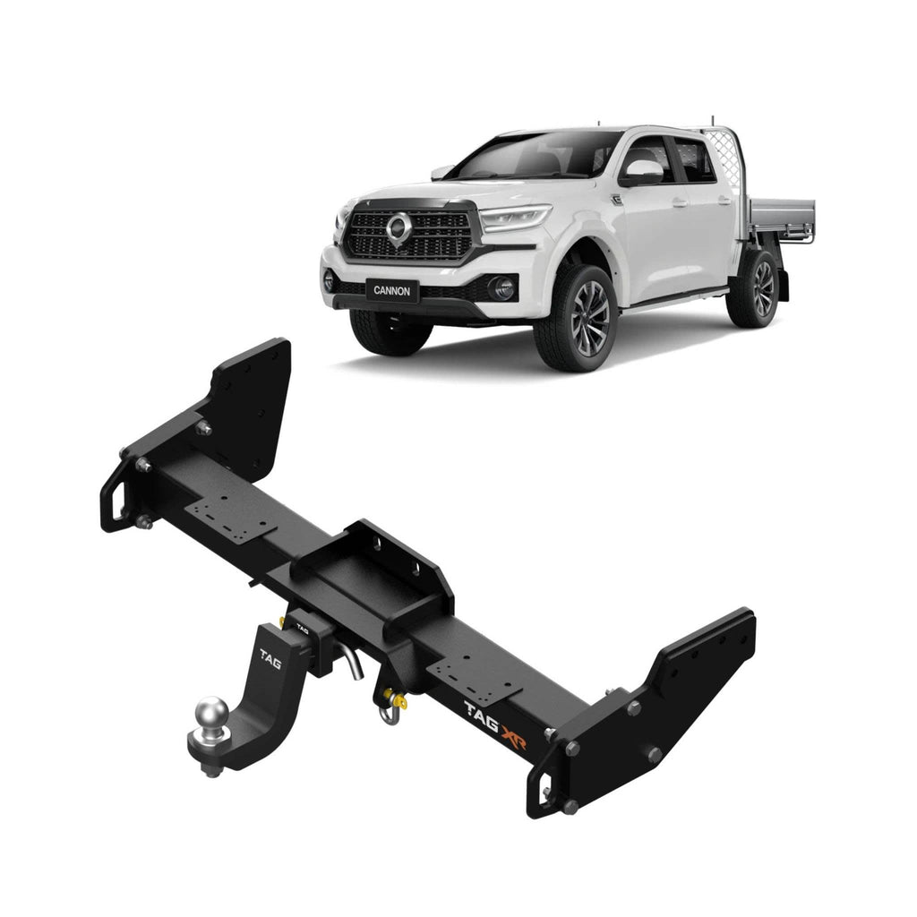 TAG Extreme Recovery Towbar & Direct Fit Wiring Kit for GWM Cannon Cab